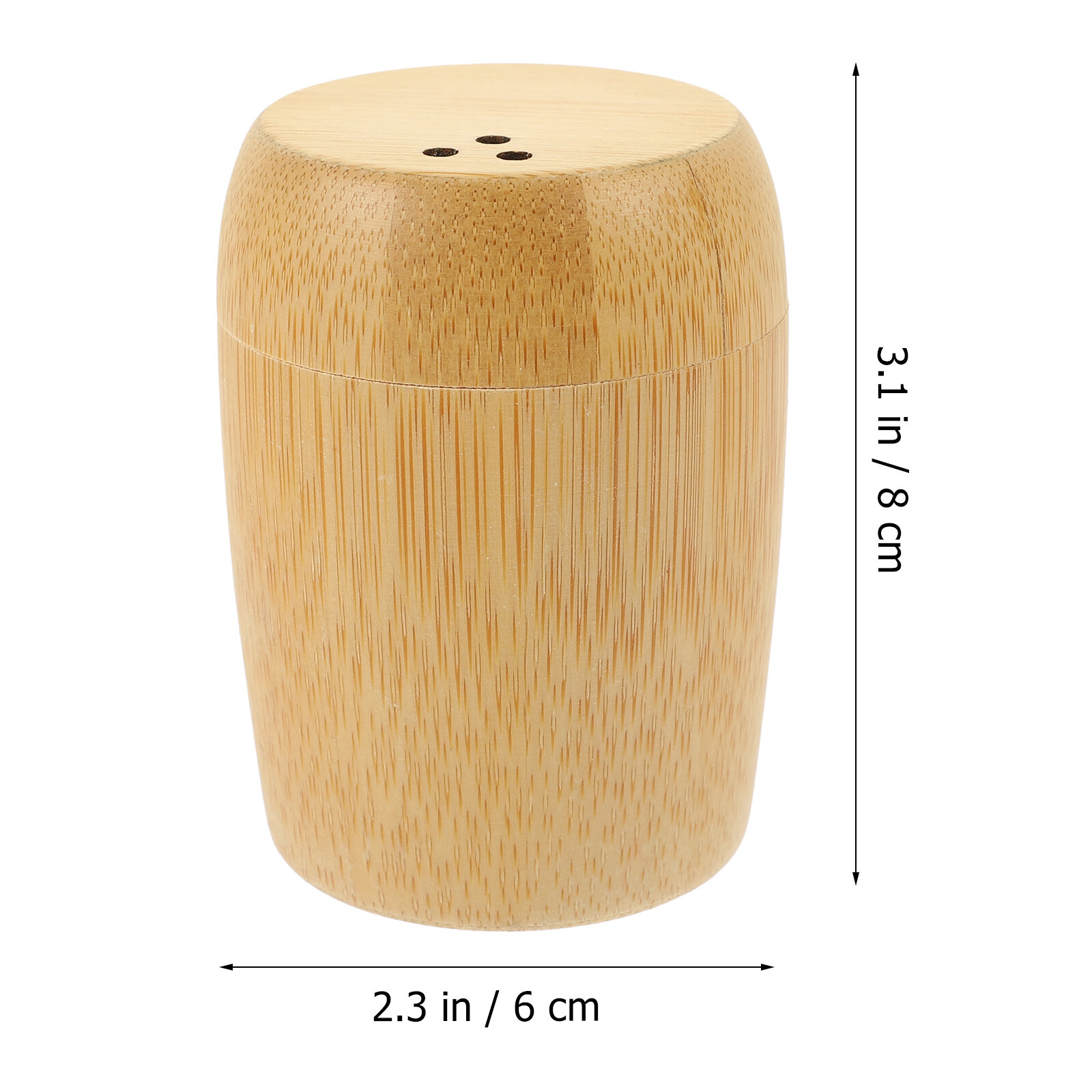 Диспенсер Для Зубочисток Компактный Держатель Светло-Коричневый Размер 8 00X5 80X4 80Cm