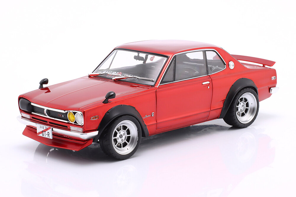 Модель коллекционная SOLIDO Nissan skyline (C10) hakosuka 1970 red metallic