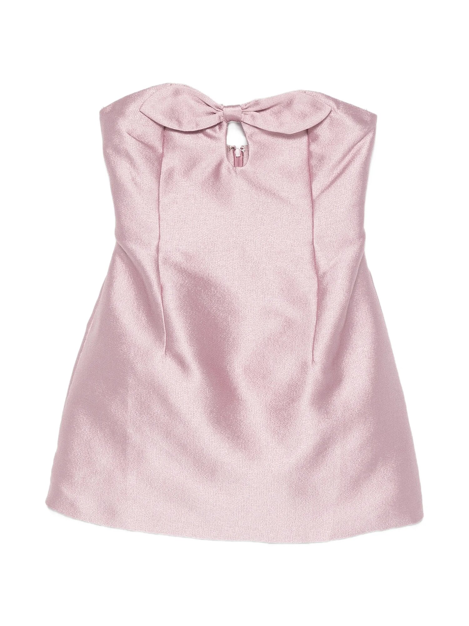 Платье Charlotte bow-detail mini dress