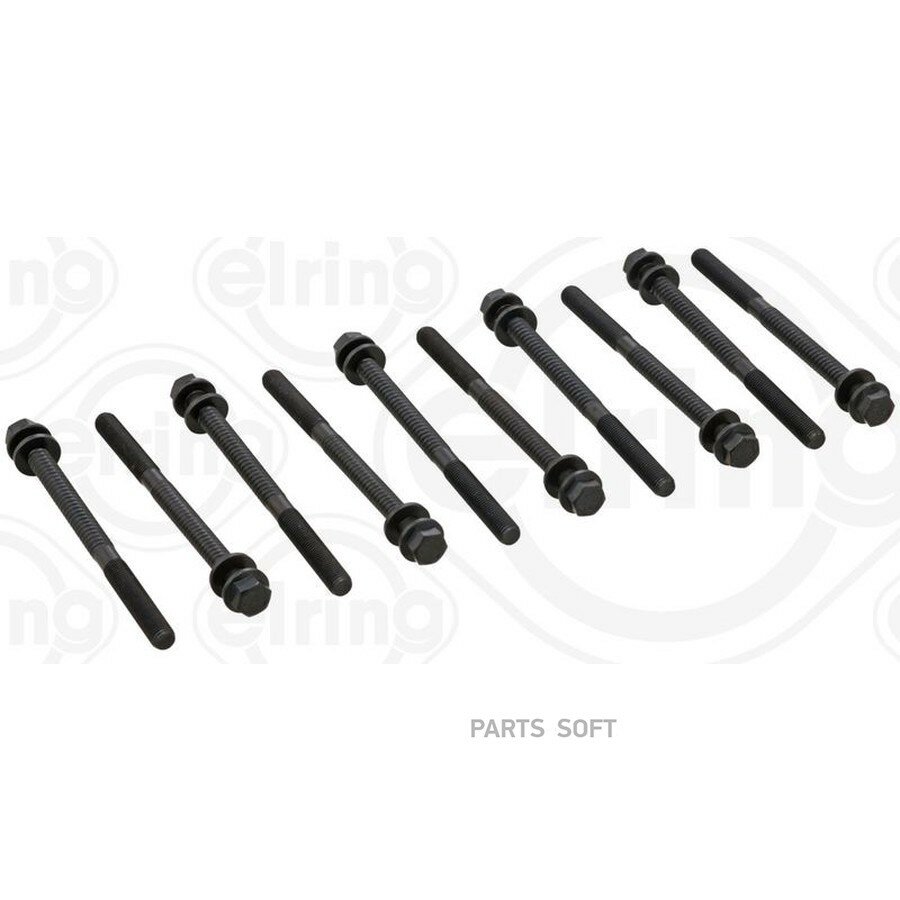 К-кт болтов ГБЦ 10шт Honda Civic/Concerto/FR-V, Rover 200/400 1.4-1.7i 87> от официального дистрибьютора, ELRING, артикул 706120