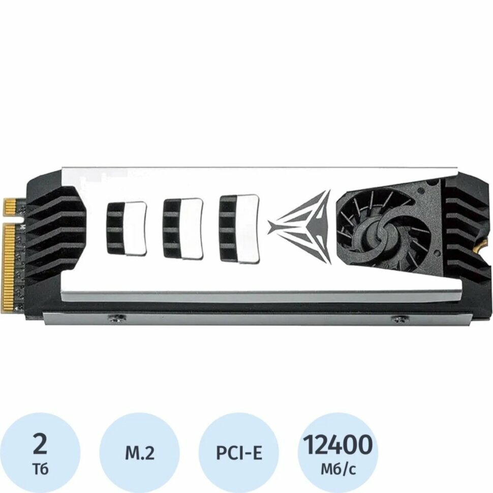 SSD накопитель Patriot Viper M.2 2280 2TB GEN5 PV553P2TBM28H, 2101975
