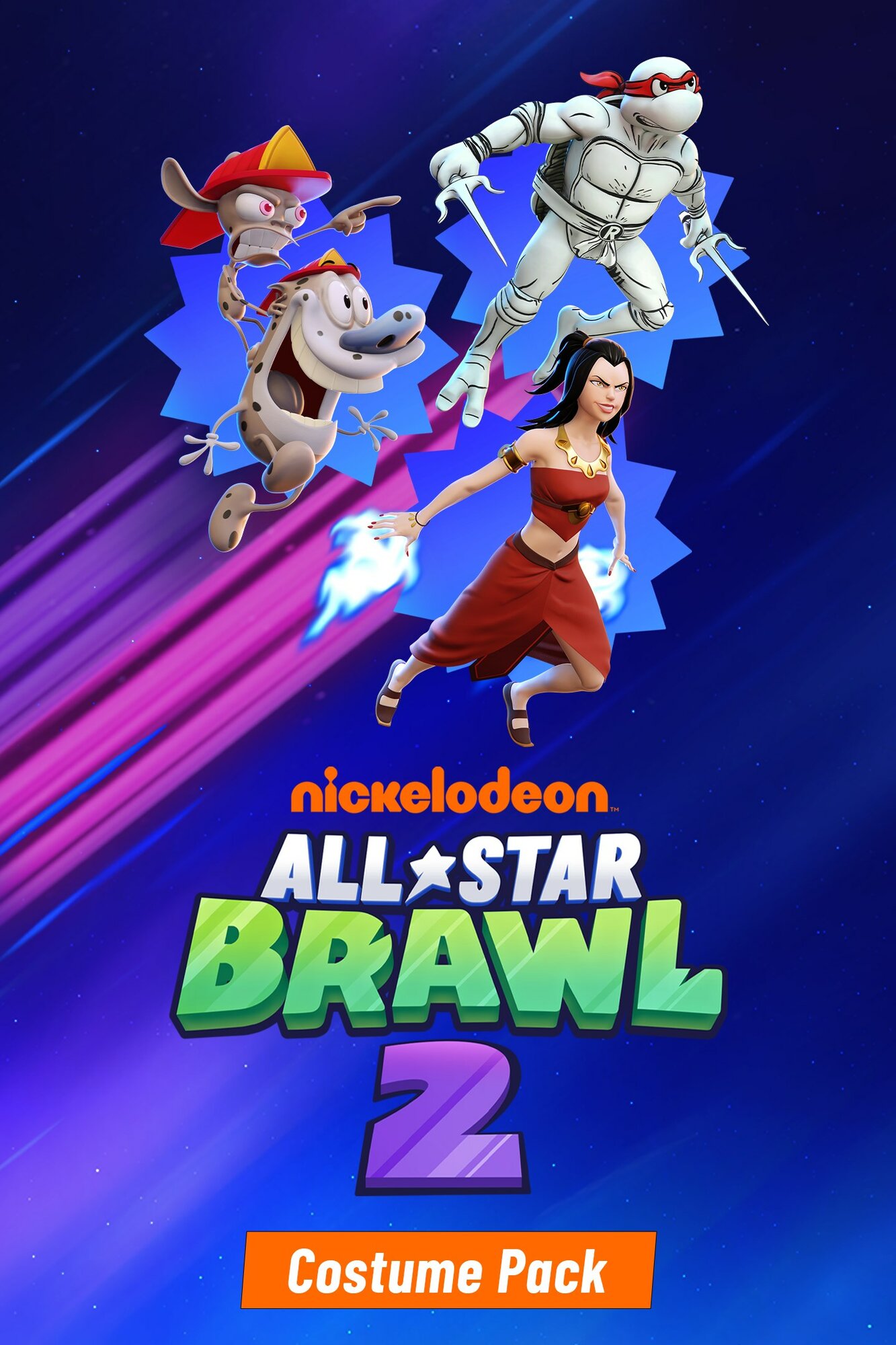 Дополнение Nickelodeon All-Star Brawl 2 Costume Pack — Xbox Series X|S, Xbox One, PC — Цифровая версия