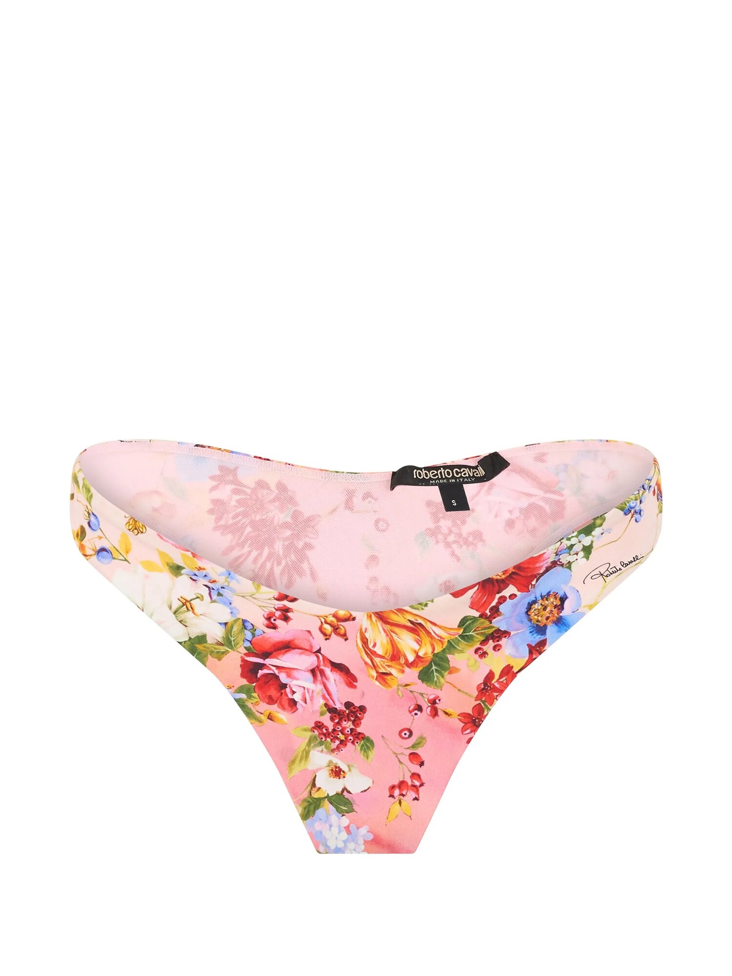 Купальник Floral-print logo-plaque bikini bottoms