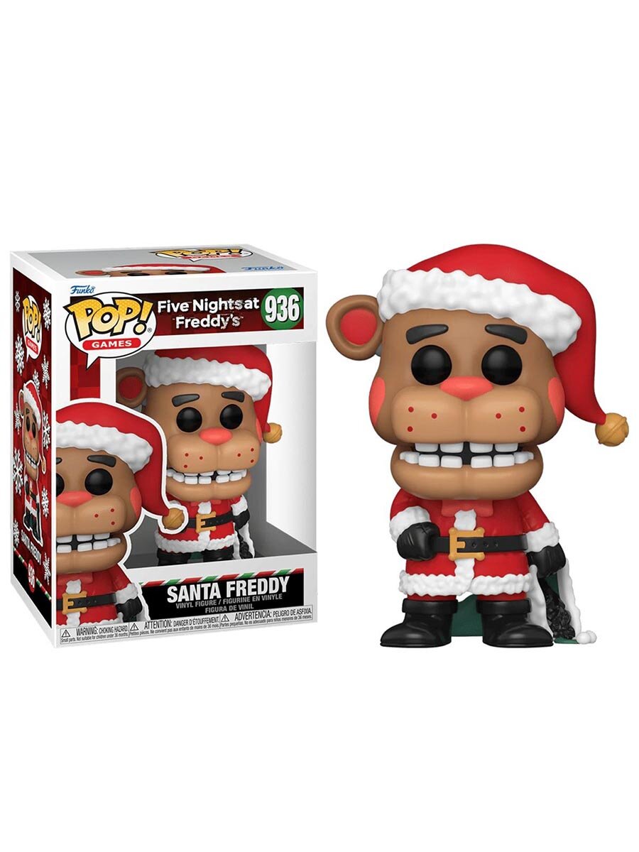 Фигурка Funko POP! Фредди Фазбер в образе Санта Клауса (Santa Freddy Fazbear) #936