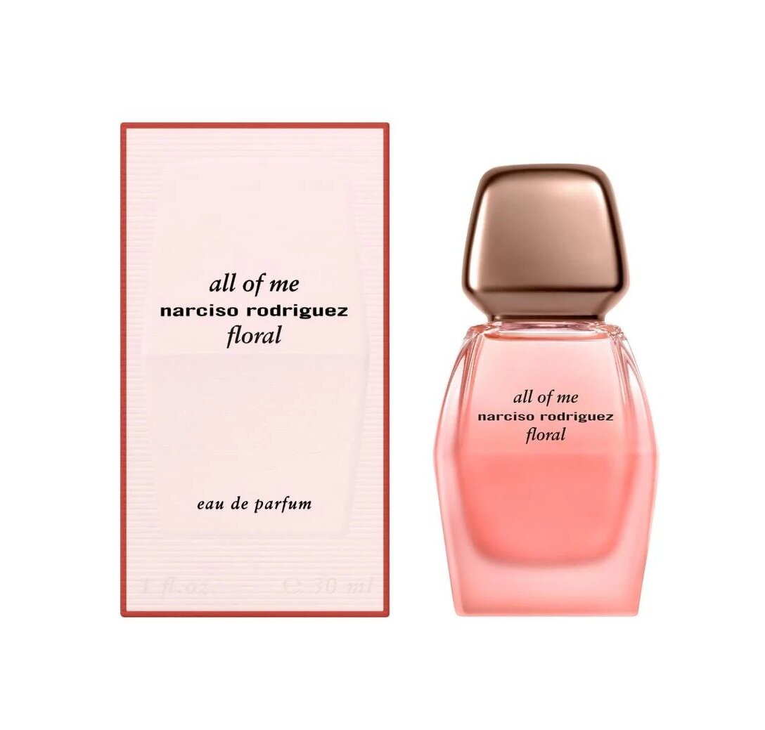 Narciso Rodriguez All Of Me Floral 30 мл парфюмерная вода женская, цветочные