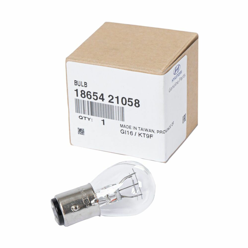 Лампа 24v p21w ba15s стоп-сигнала HYUNDAI HD65,72,78 HYUNDAI/KIA 1865421058
