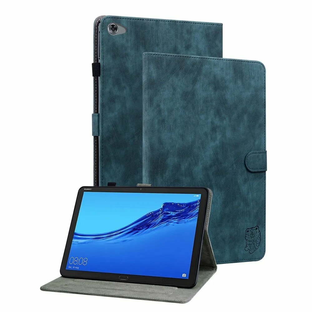 Чехол для Huawei MediaPad M5 Lite 10 (BAH2-L09/ W09/ AL10) Роскошный кожаный чехол для планшета