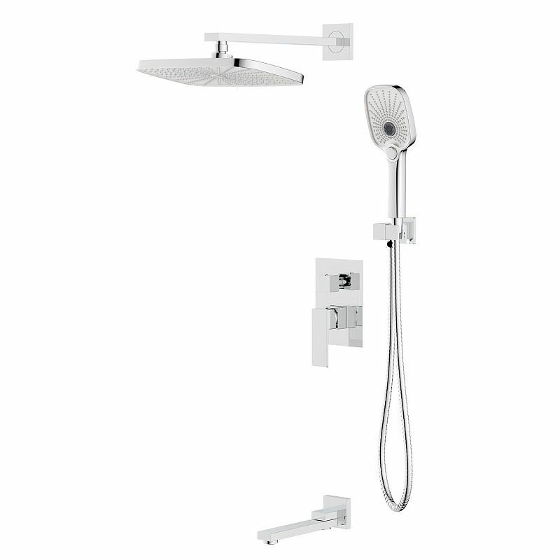 Душевая система Azario Reusa AZ-K7367 хром