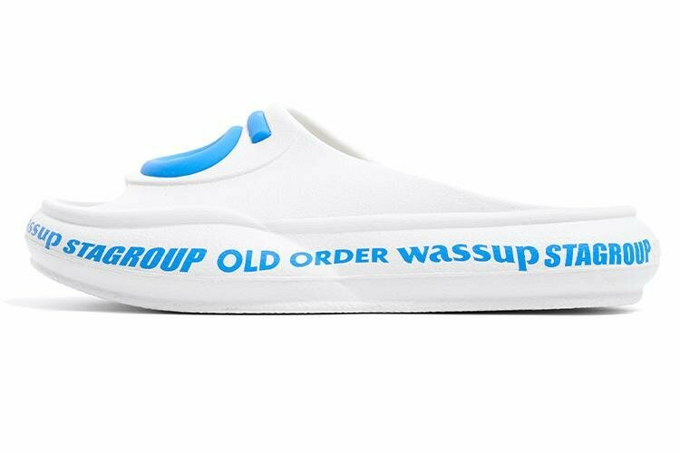 Шлёпанцы WASSUP x OLD ORDER Quiet Slide
