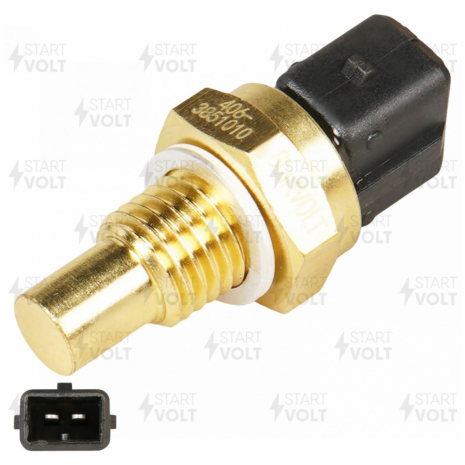 Датчик температуры для а м ГАЗ 3110 Волга, 3302 ГАЗель инж. 406 STARTVOLT LS 03006