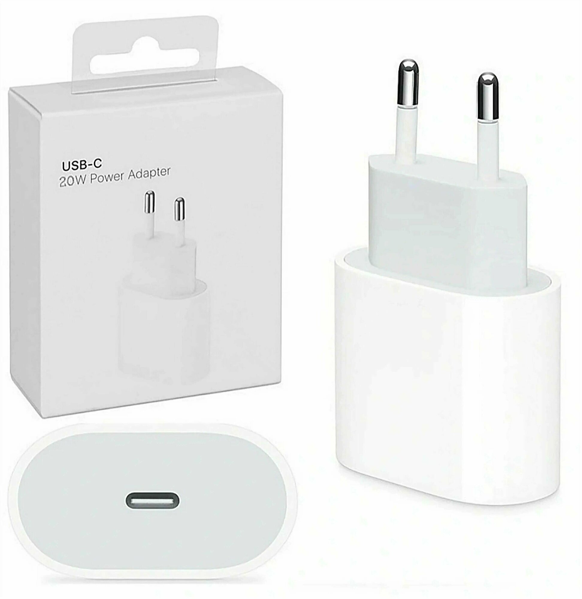 Блок питания Apple Type-c адаптер для быстрой зарядки USB-C 20W 3А orig