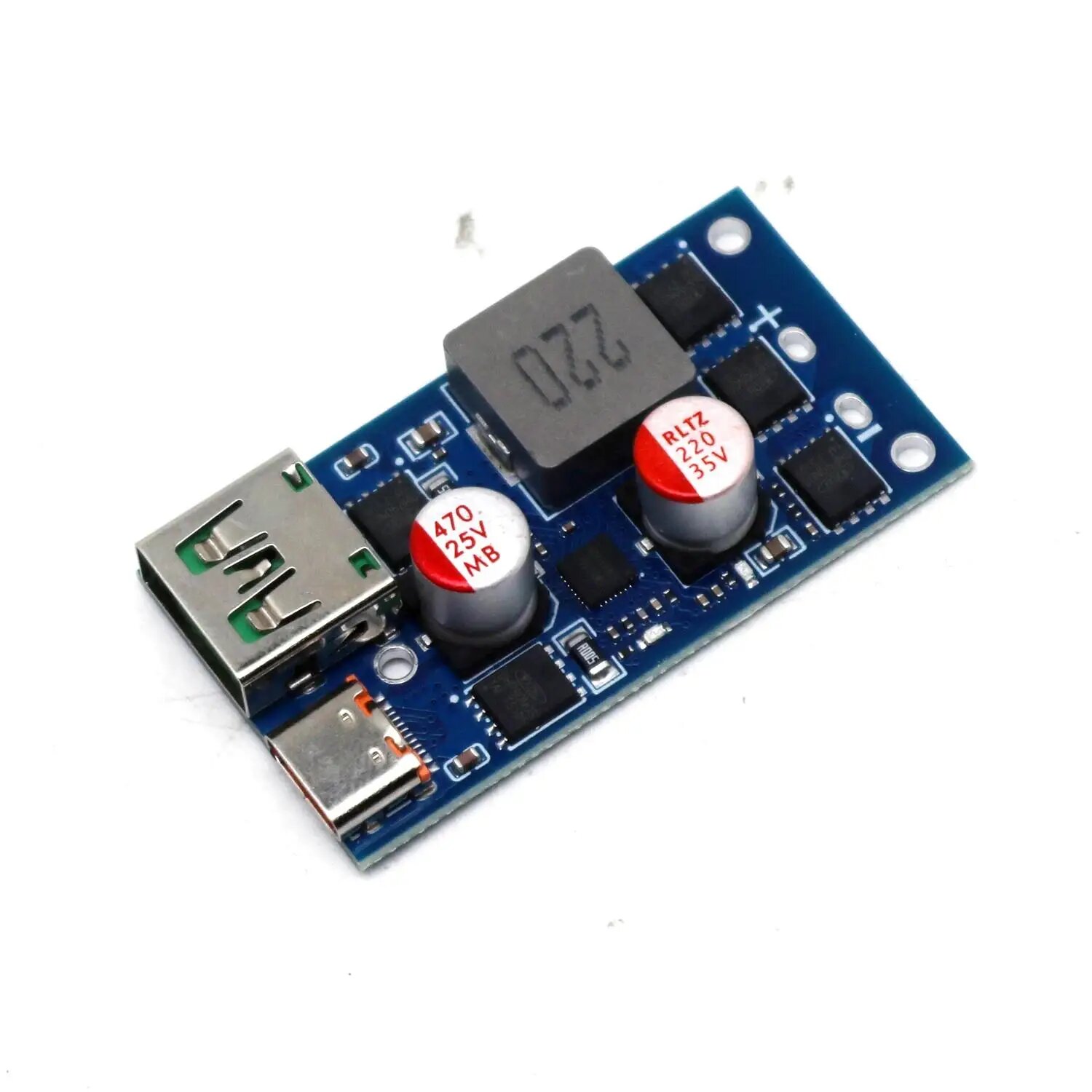 PD3.0 140 Вт быстрая зарядка DC 12V / 24V до 5V 9V 12V 15V 20V USB-C Buck Converter Зарядное устройство для ноутбука / телефона для рабочего стола / автомобиля