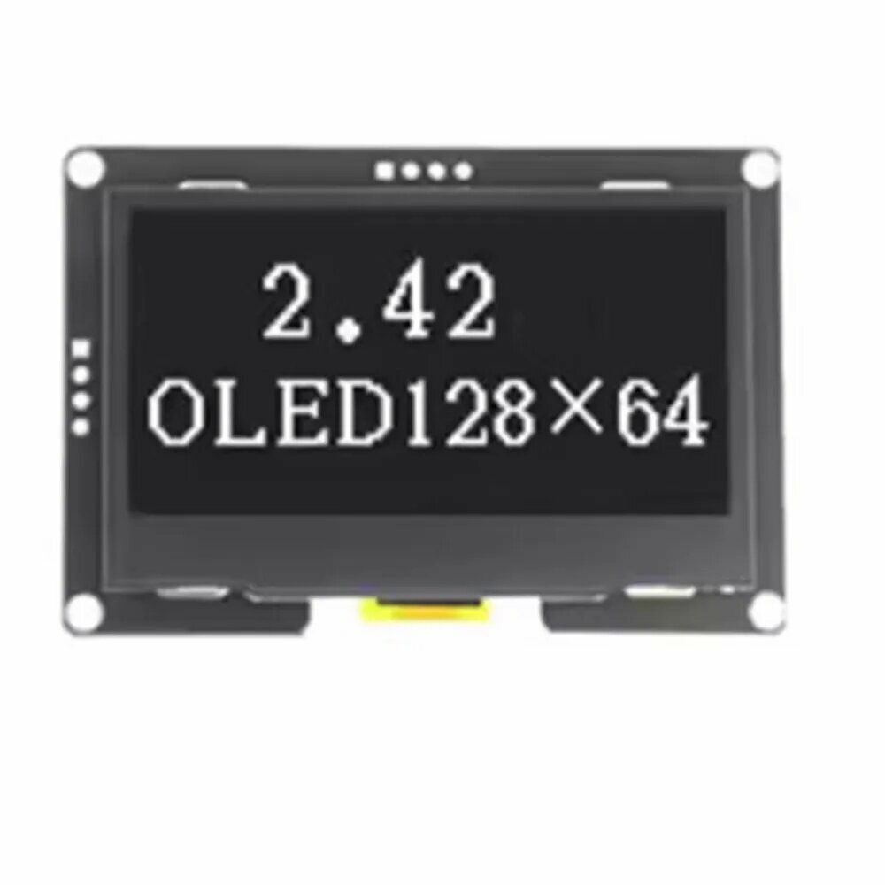 2,42-Дюймовый OLED-Дисплей С Разрешением 128x64 Для Интерфейса I2C/SPI