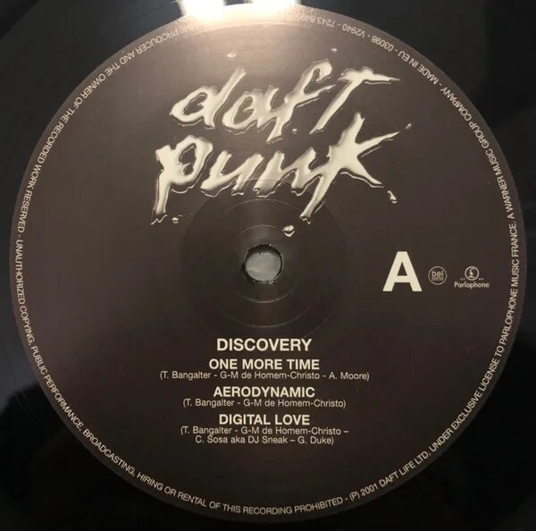 Daft Punk - Discovery (EU) 2LP EX — фото 1