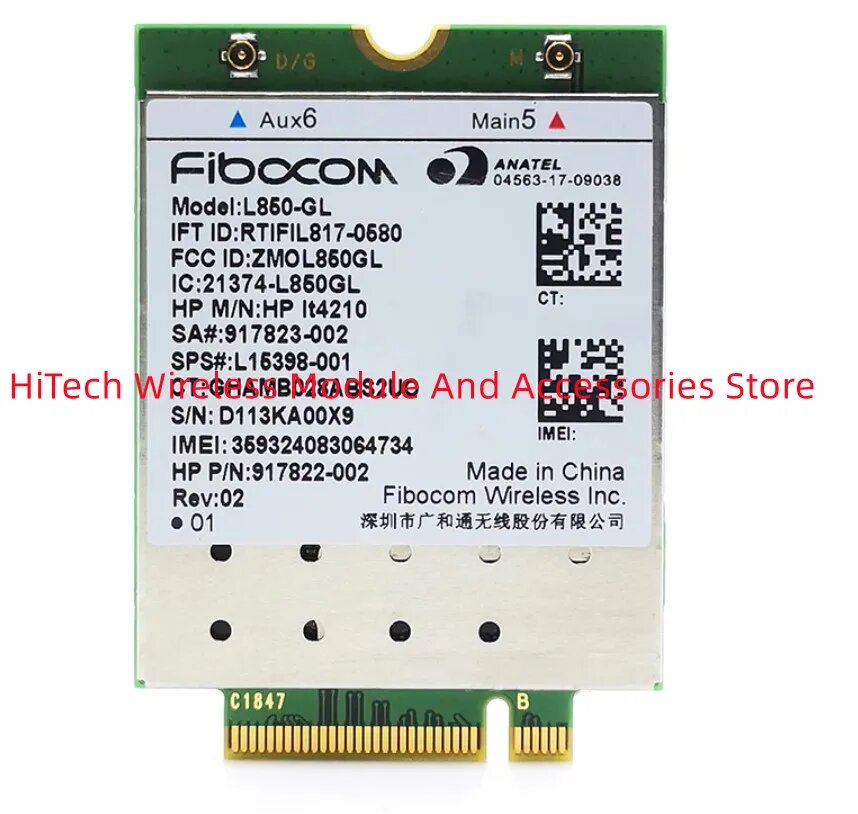 Беспроводной модуль Fibocom L850-GL для HP LT4210