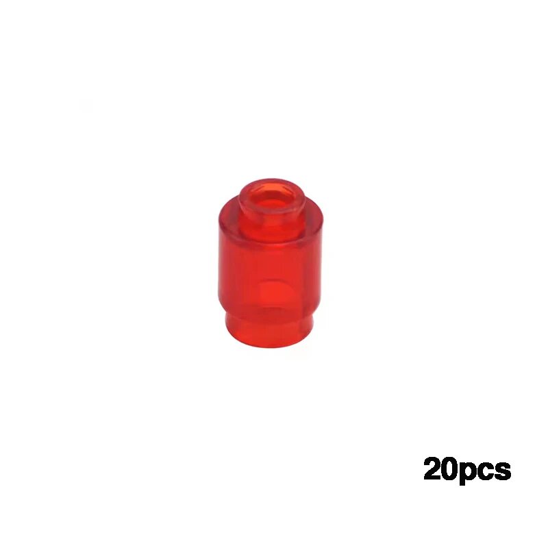 Красные кирпичики VEK 1x1 (20 шт)