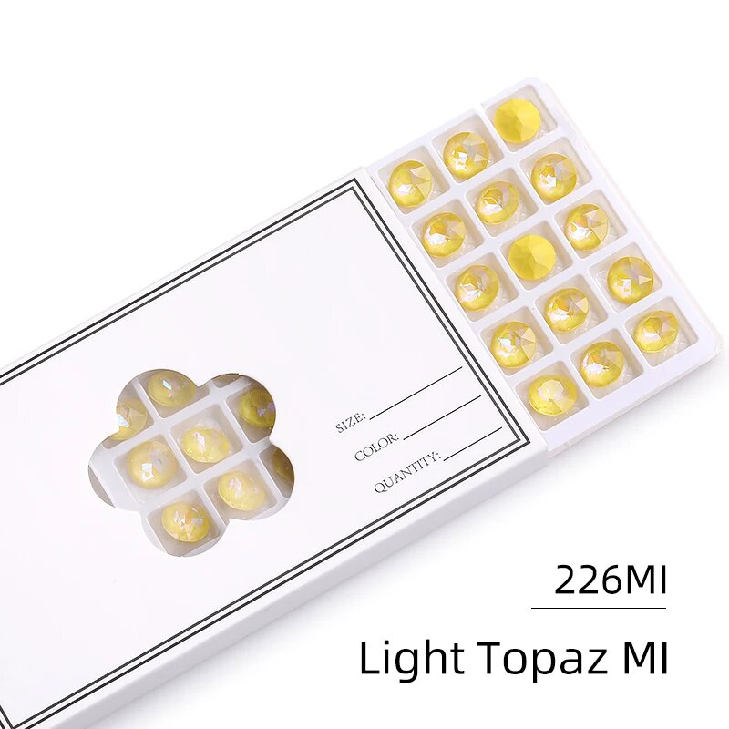 Стразы Light Topaz MI 226MI