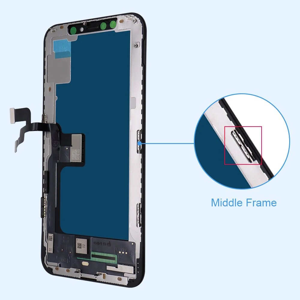 Экран для iPhone XS OLED, черный — фото 1