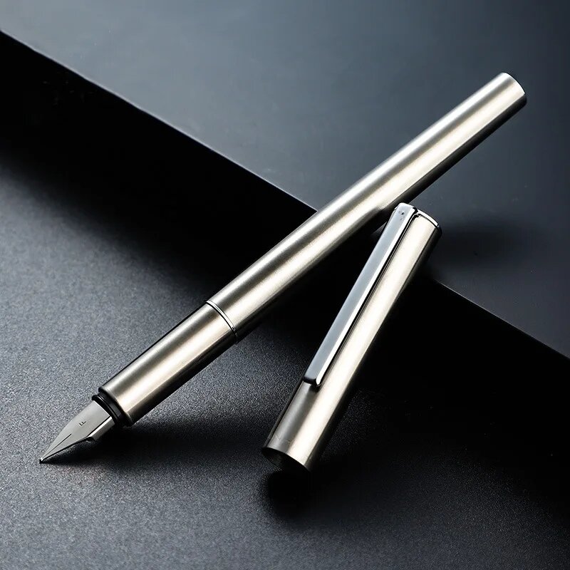 Jinhao 35 Перьевая ручка металлическая EF/F F, Full Steel