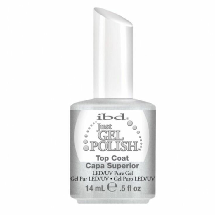 IBD JUST GEL, №56502 TOP COAT Топ для гель лака, 14 мл