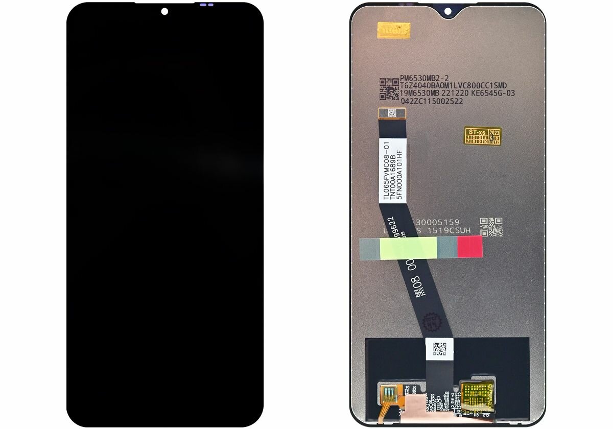 Дисплей для Xiaomi Redmi 9 (M2004J19AG M2004J19G) (черный) премиум