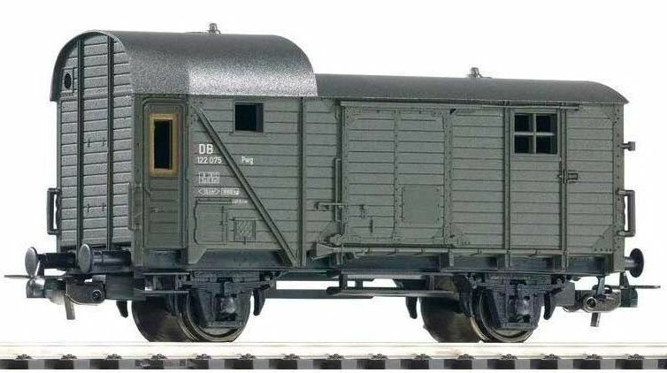 57721 Piko Элемент детской ж/д - Вагон грузовой крытый Pwg14 DB Ep. III H0 1/87 16,5мм