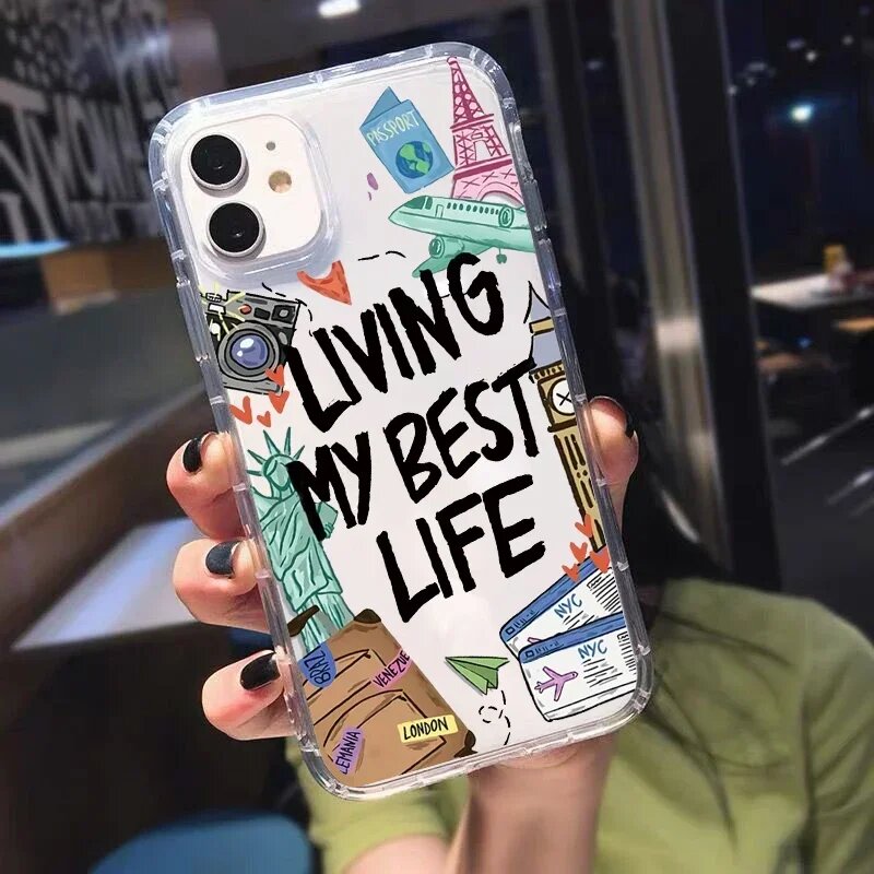 Японский чехол для телефона с этикеткой Токио Осака Канагава для Iphone 16 -6, For iPhone 7or8 SE20