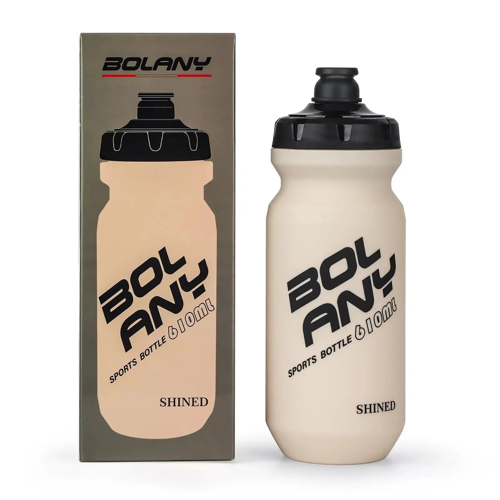 BOLANY Спортивная бутылка для воды 610 мл Off White