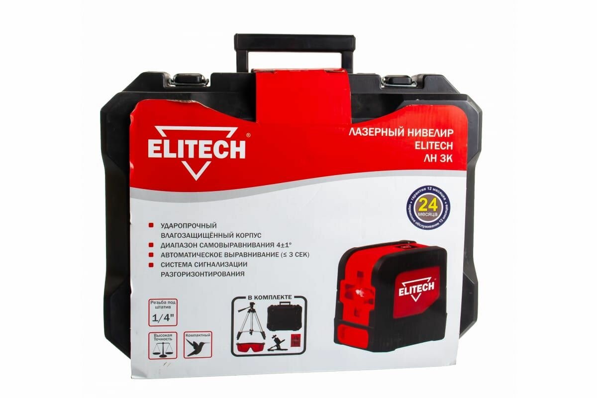 Нивелир Elitech ЛН 3К — фото 1