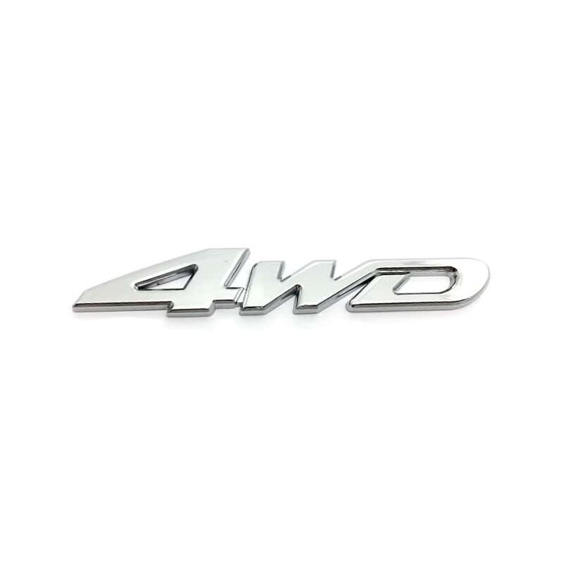 Шильдик 4WD металл 115*20мм 1шт SHK 029