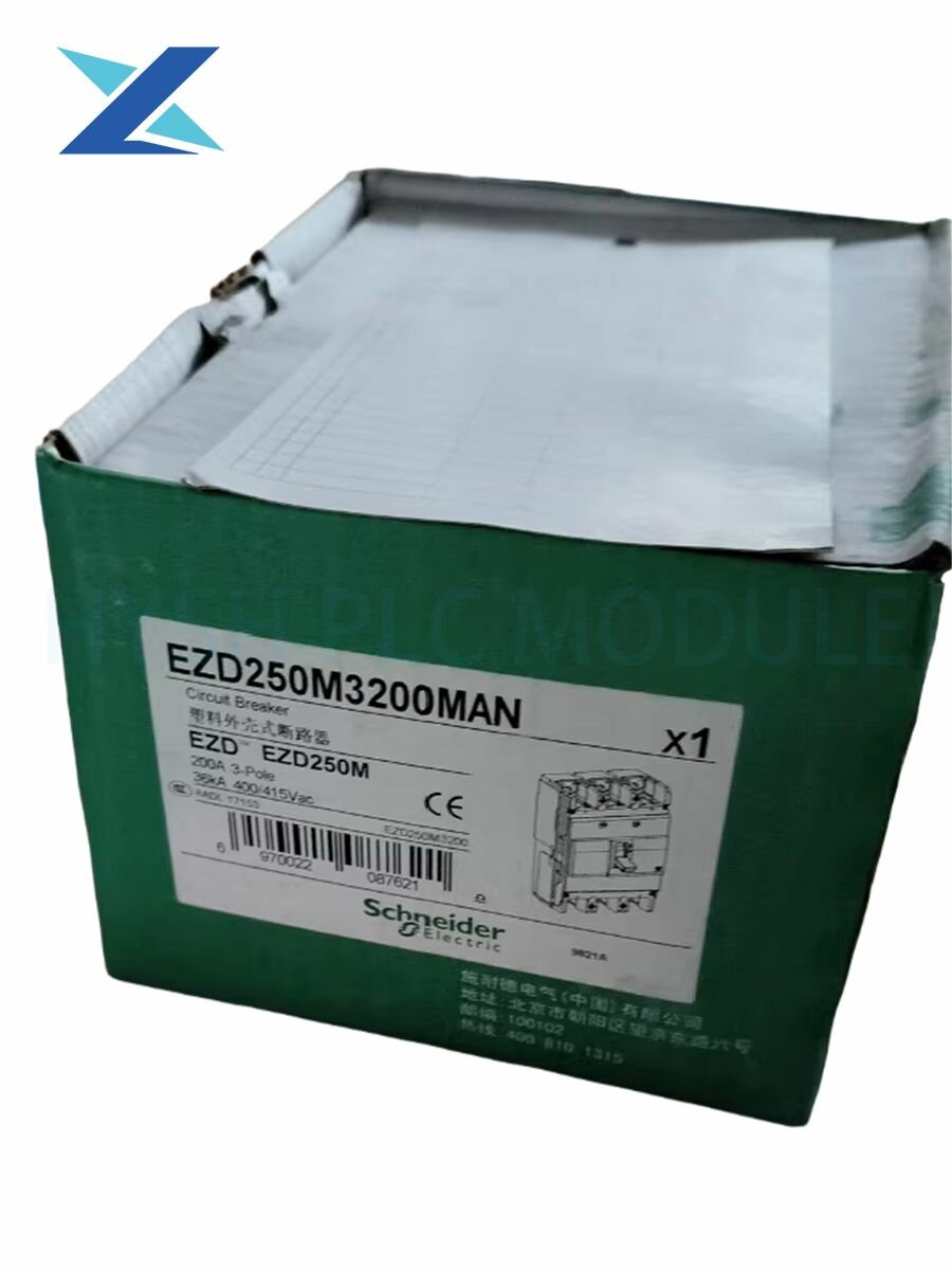 Новый автоматический выключатель EZD250M3200MAN