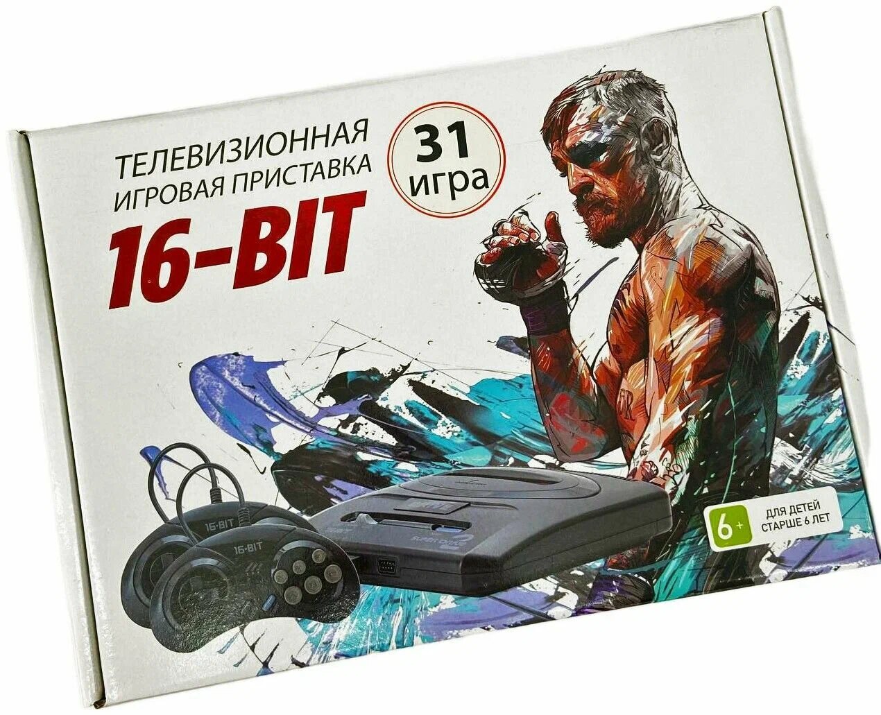Игровая приставка 16-bit Super Drive Classic UFC, AV (31 игра)