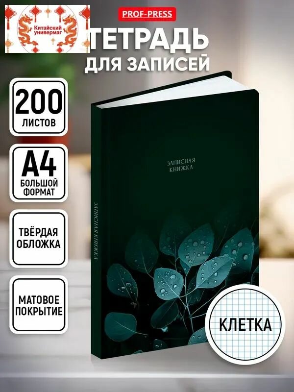 Тетрадь A4, листов: 200