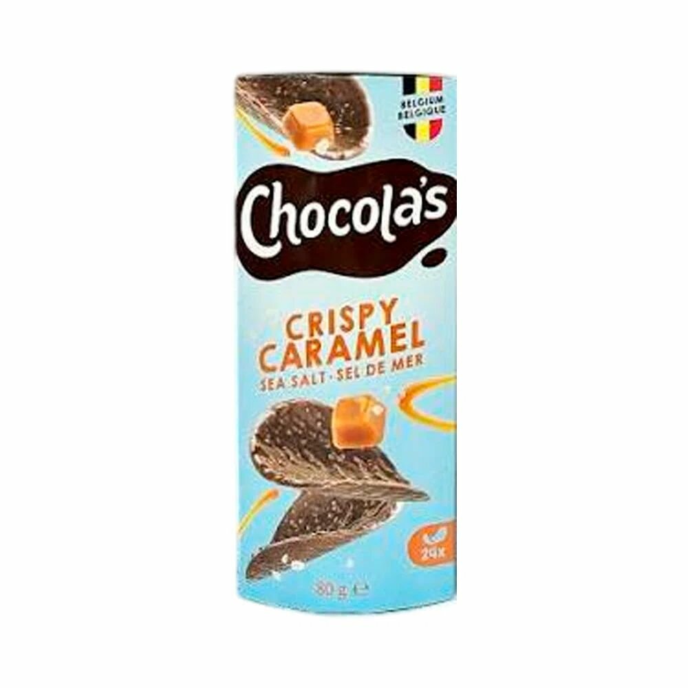 Шоколадные чипсы Chocola's Caramel & Sea Salt 80гр