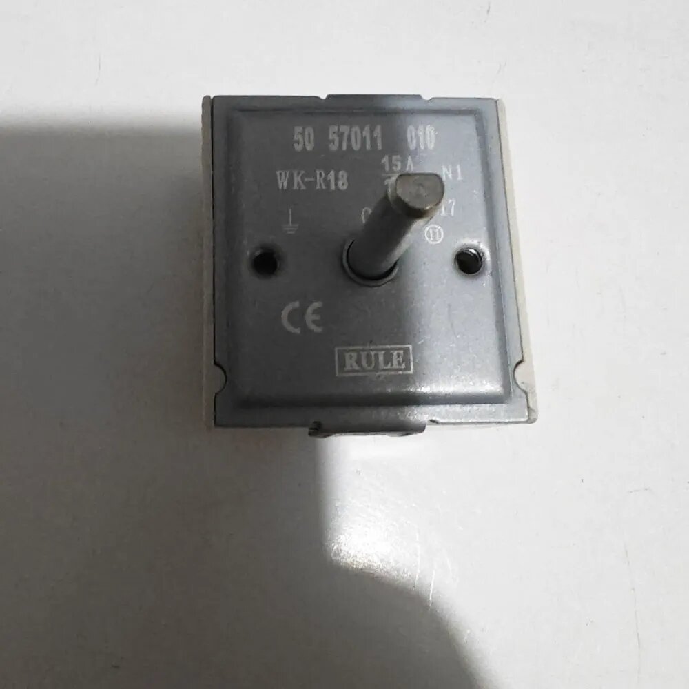 Однооборотный выключатель питания 50.57011.010 регулятор температуры электрической керамической плиты WK-R18