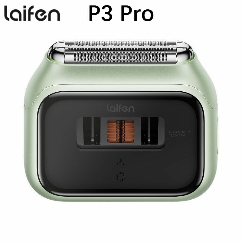 Laifen P3 Pro Электробритва, приятная для кожи, компактный дизайн, быстрая зарядка за 3 минуты в режиме путешествия
