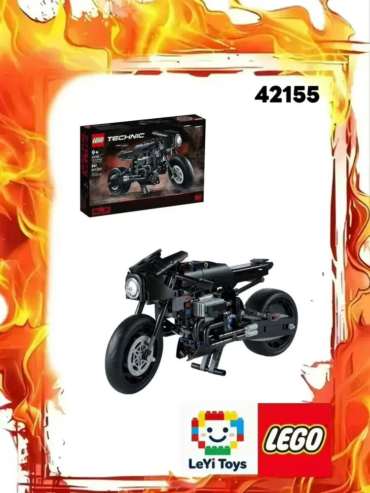 Конструктор LEGO Technic 42155 Мотоцикл Бэтмена