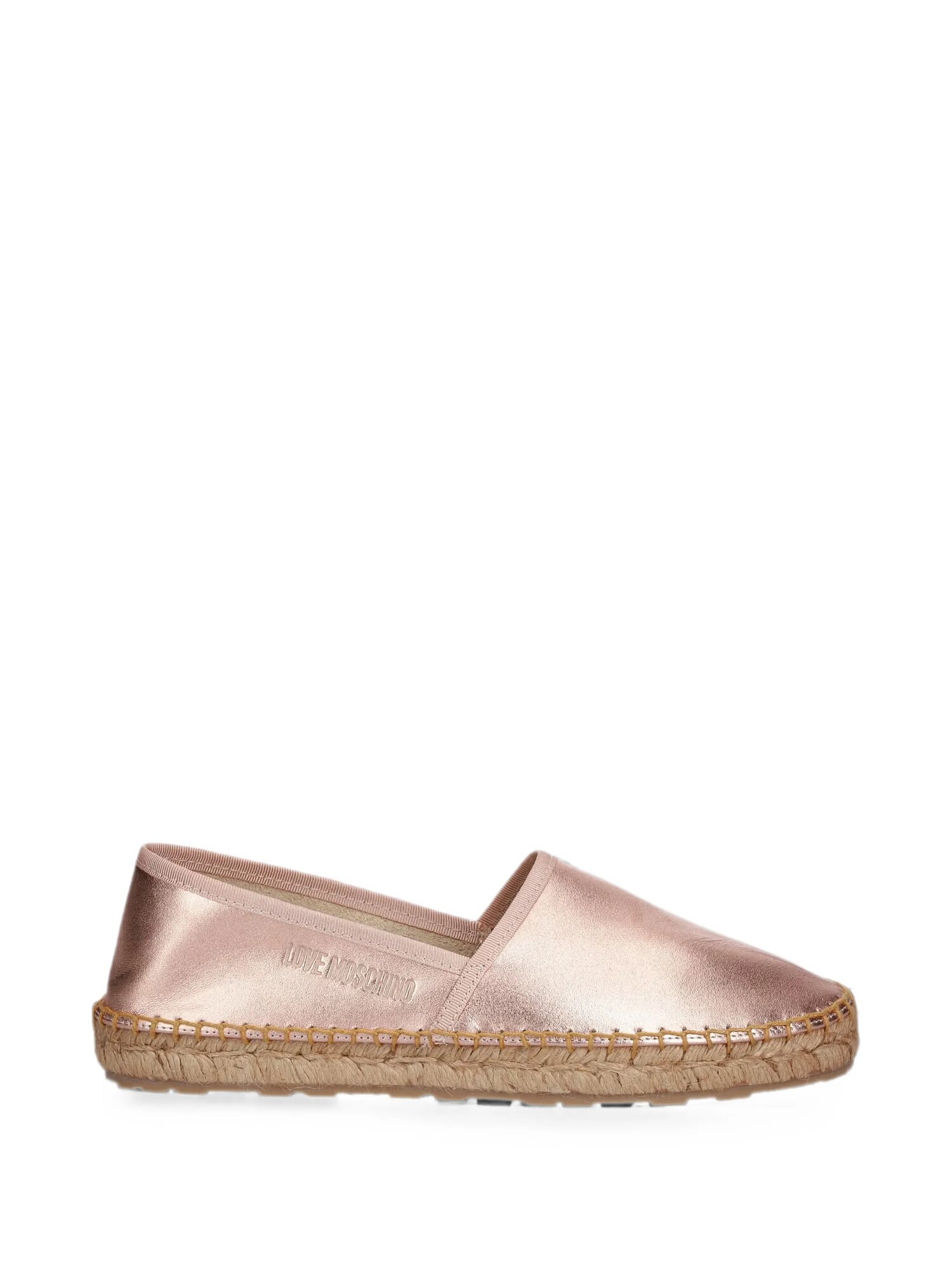 Эспадрильи Metallic logo-embossed espadrilles