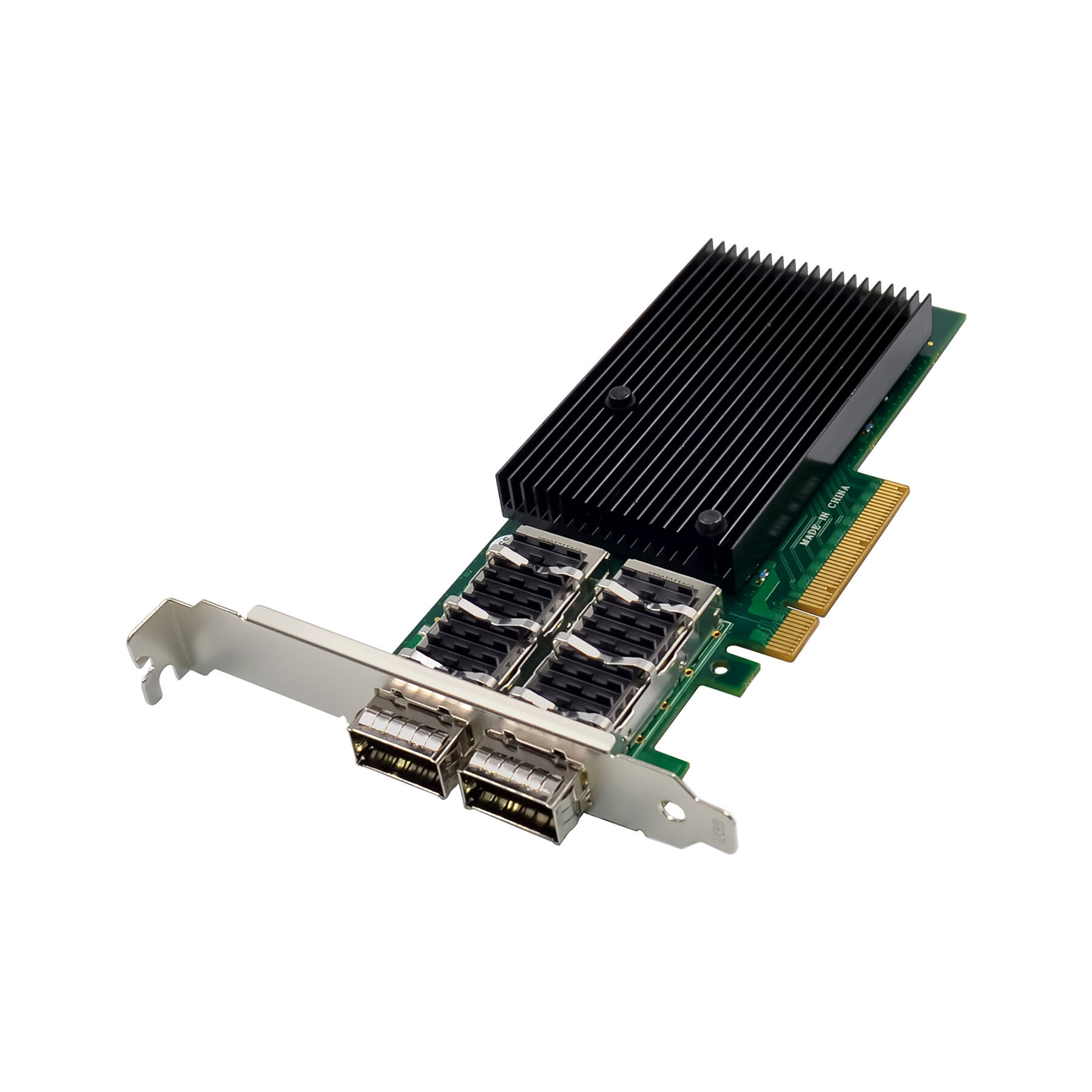 Сетевая карта 40 Гбит/с Mellanox ConnectX-3, 2xQSFP+ (2x40GBASE-X), PCI-E 3.0x8, ver 2.0