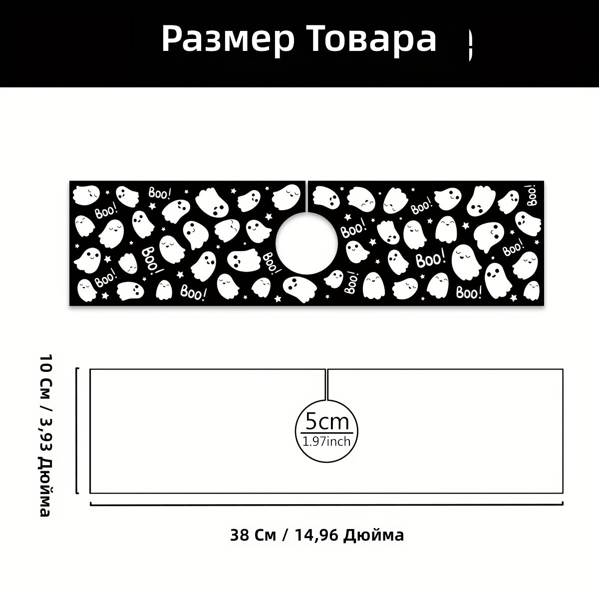 Коврик для раковины на Хэллоуин, нескользящий, с принтом тыквы и надписью Halloween, из полиэстера, для декора ванной и кухни