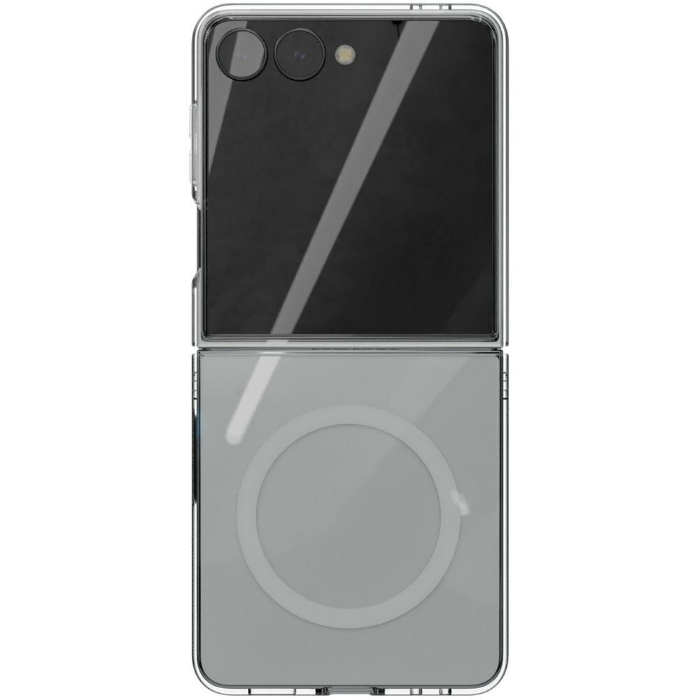 Чехол VLP Puro Case с MagSafe для Samsung Z Flip 8 прозрачный