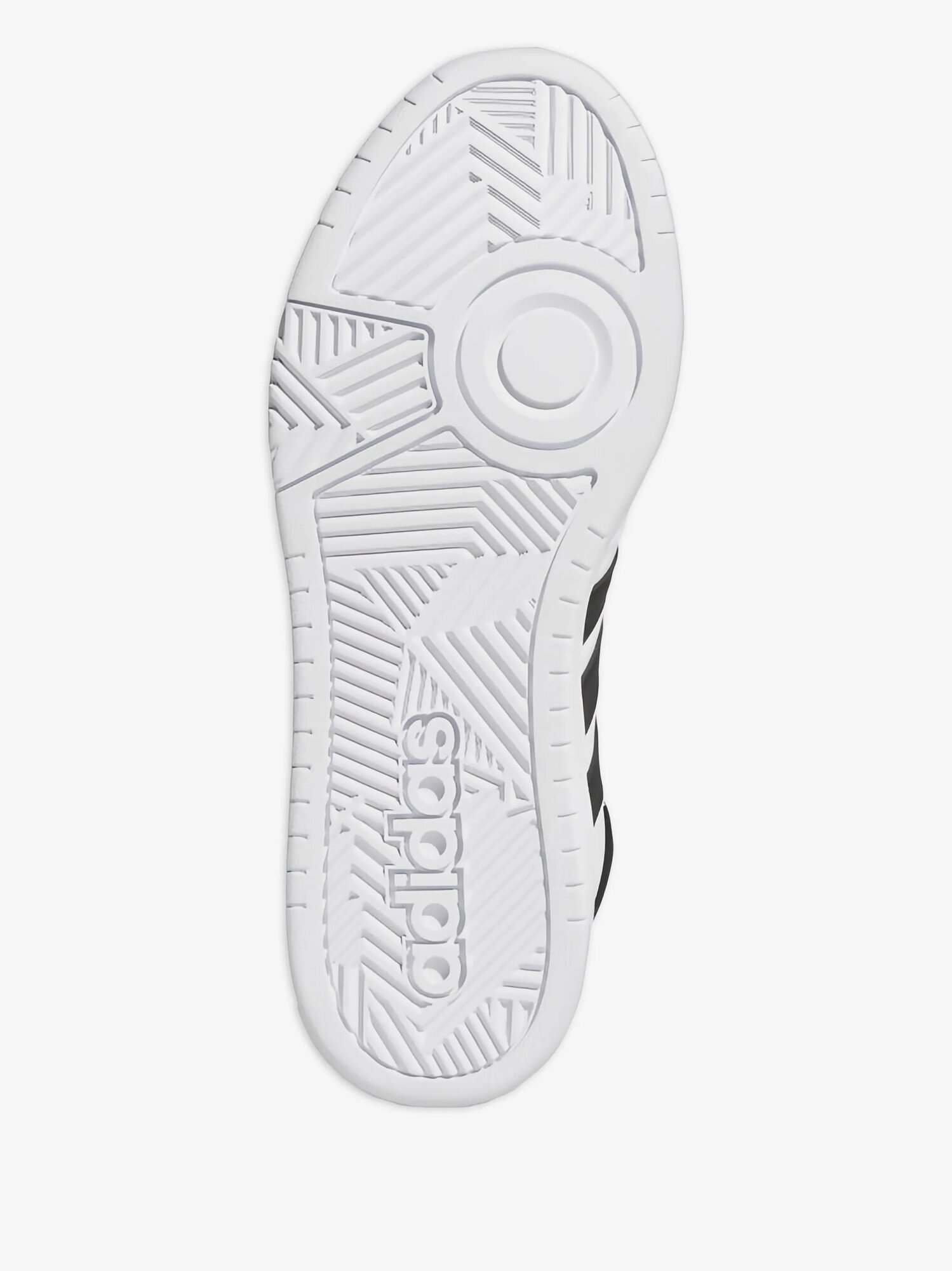 Кроссовки adidas Hoops 3.0, размер 9, бежевый/белый — фото 1