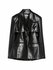 Пальто PATRIZIA PEPE Cut-out coated blazer, размер 46, черный