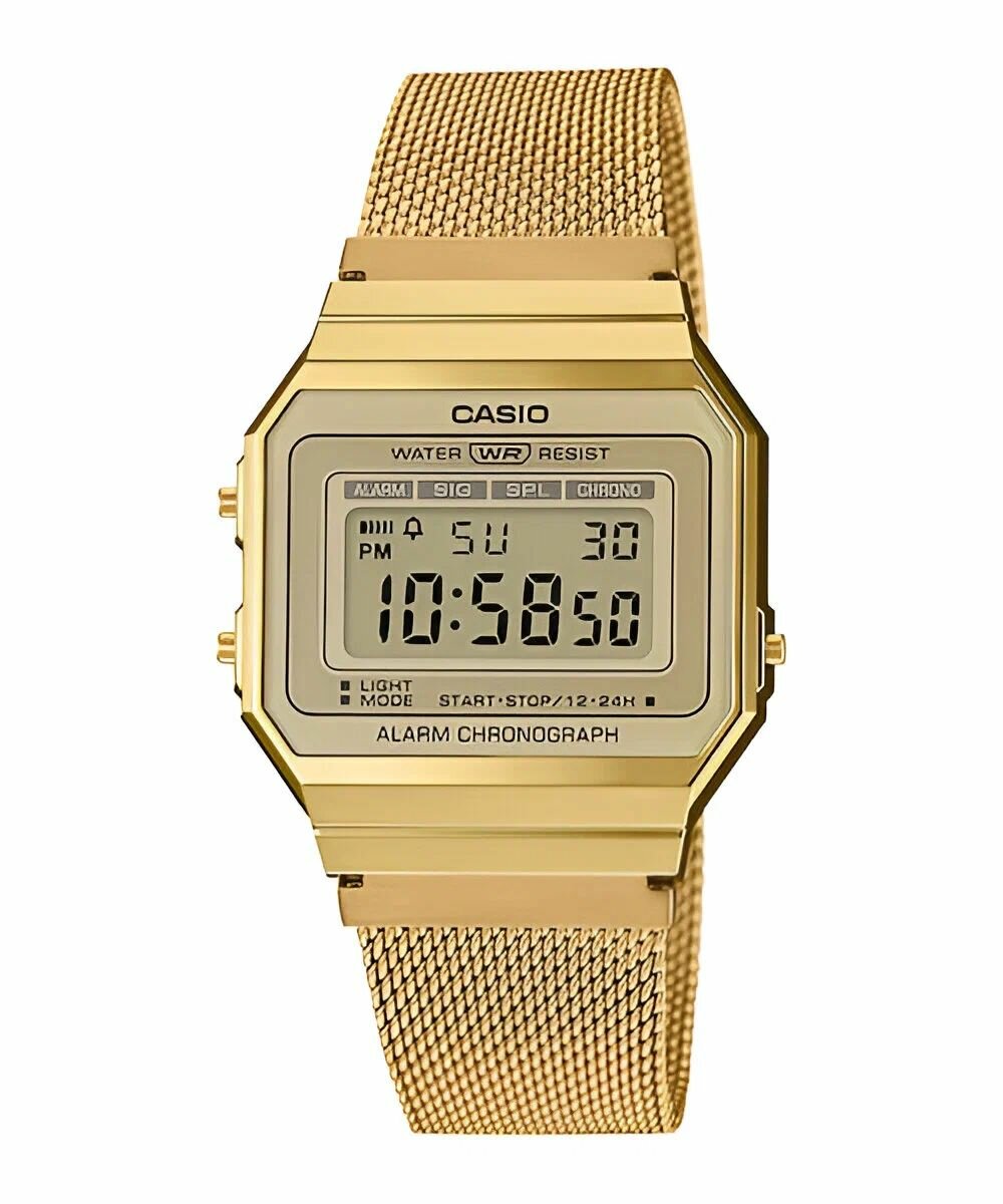 Наручные часы CASIO Vintage, золотистый