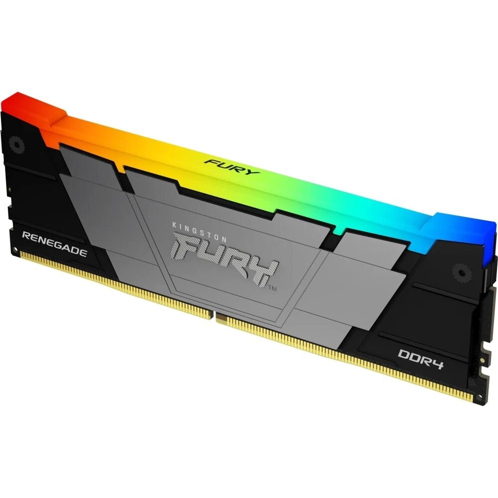 Модуль памяти Kingston DDR4 DIMM 16GB 3200MT/s CL16 FURY Renegade RGB KF432C16RB12A/16