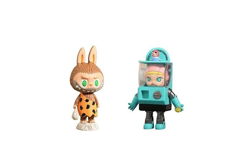 POP MART Labubu 10-летие креативные коробки-сюрпризы, Confirmed-Labubu+Molly (Open)