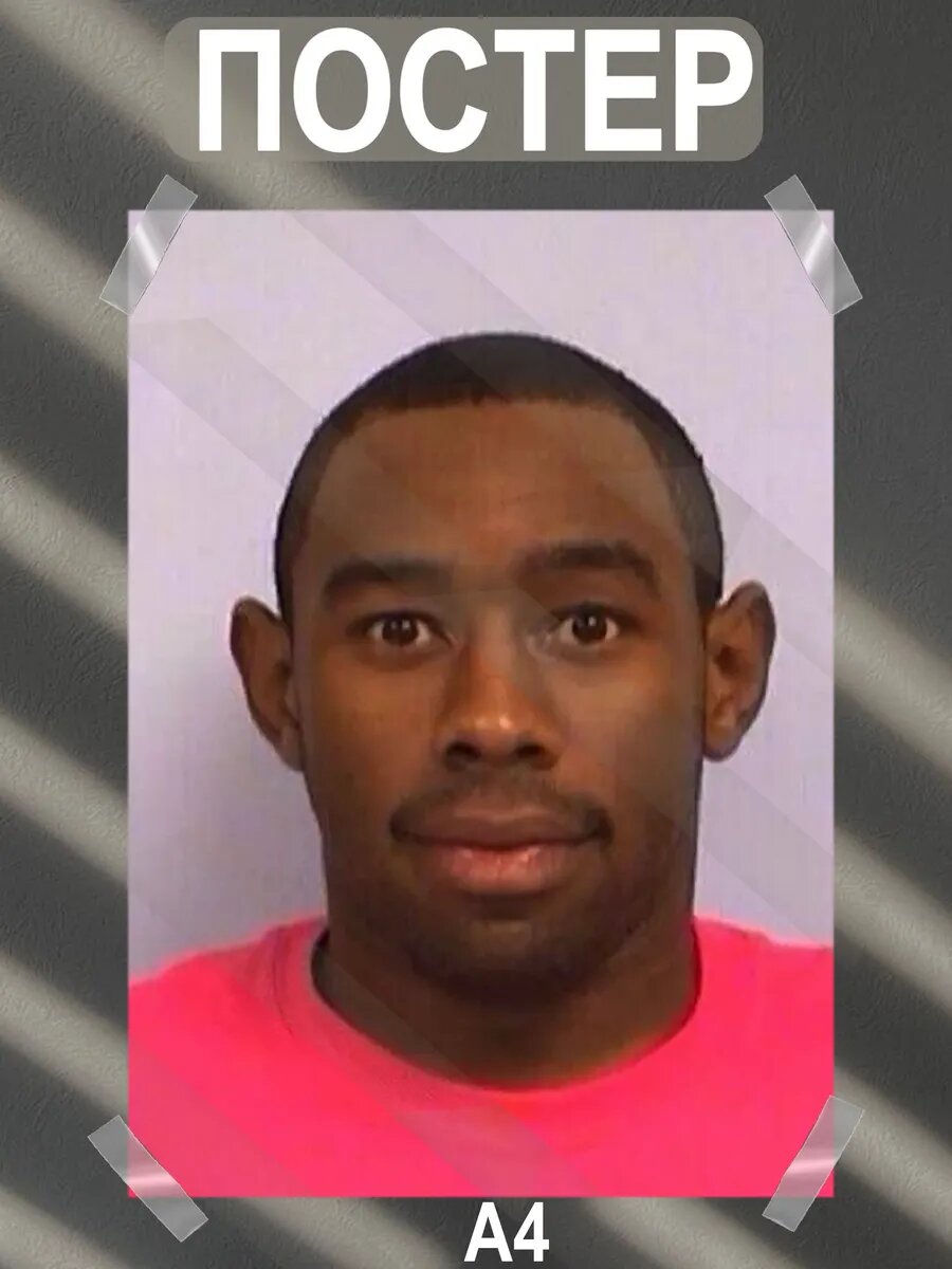 Постер интерьерный на стену а4 tyler the creator