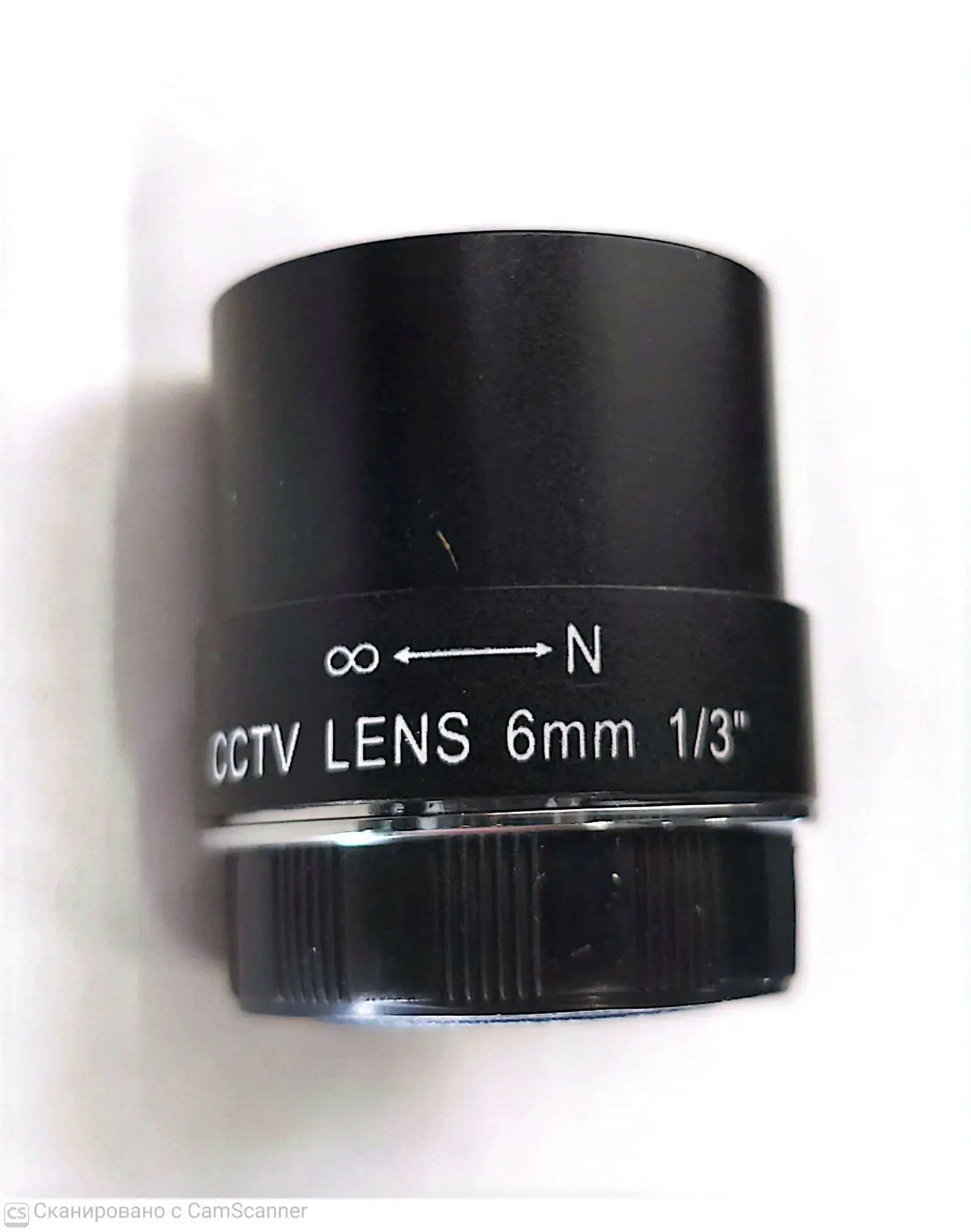 Объектив CCTV Lens объектив формата 1/3" (f=6.0mm, F1.2)