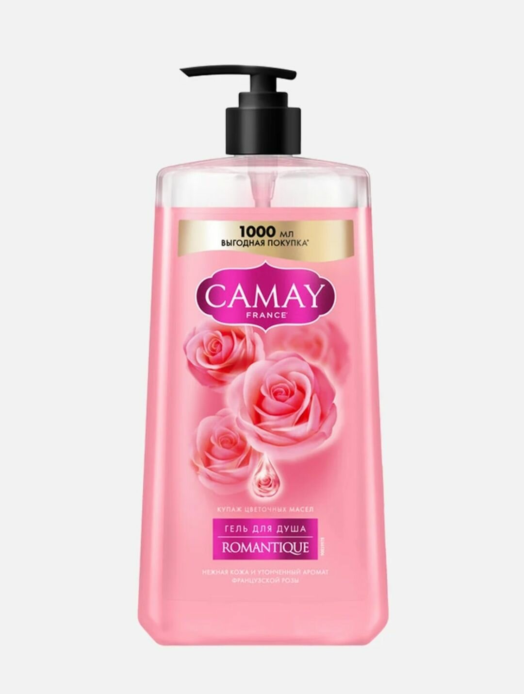 Парфюмированный гель для душа CAMAY romantique