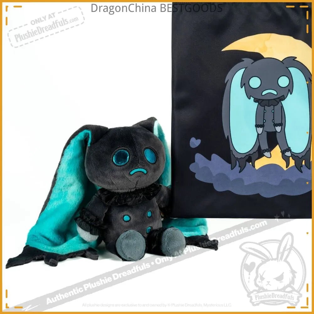 Мягкая игрушка Призрачный Кролик 60 см, плюшевый зайка Wraith Bun, Plushie Dreadfuls